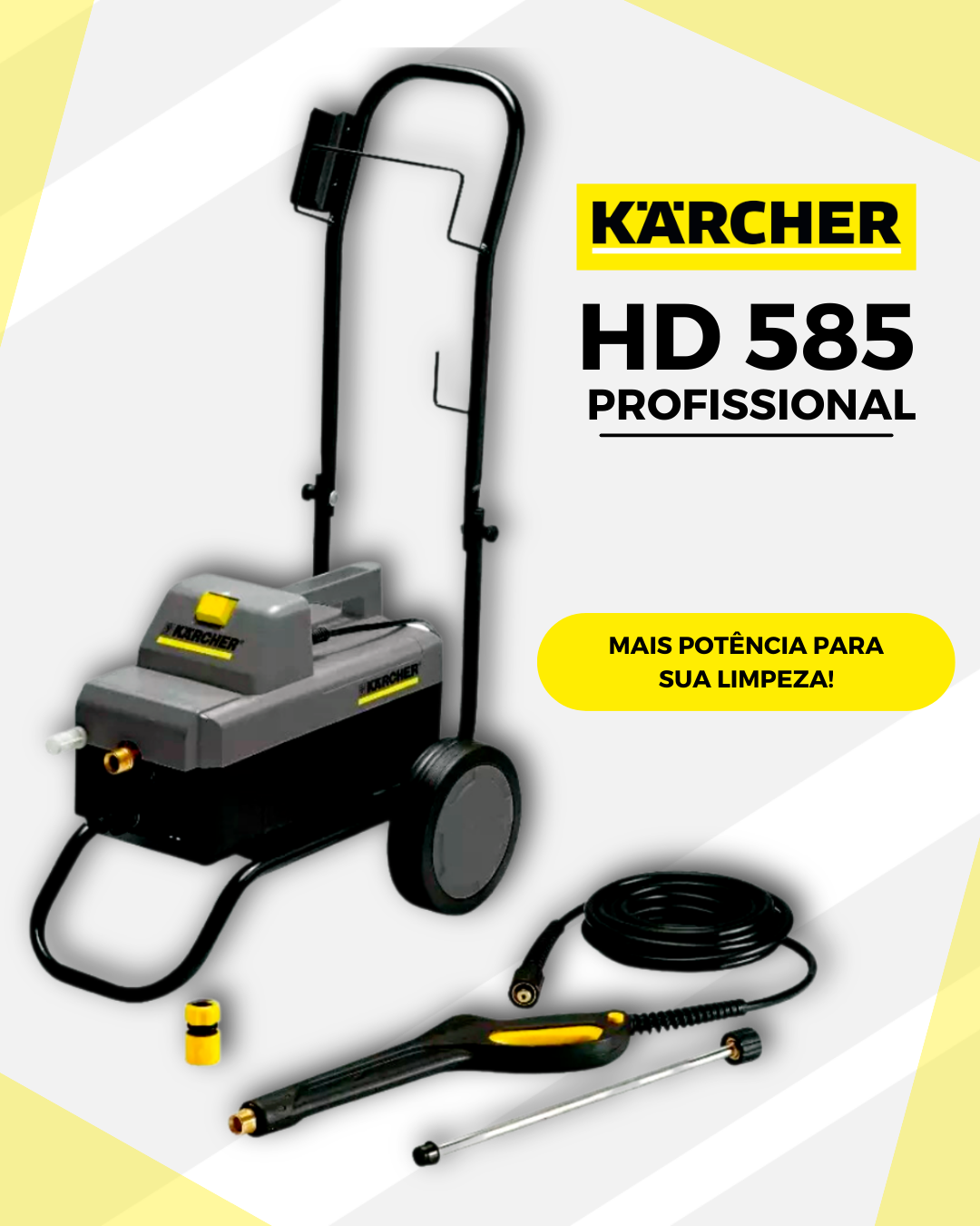 Lavadora de Alta Pressão HD 585 da Karcher: a Escolha Ideal